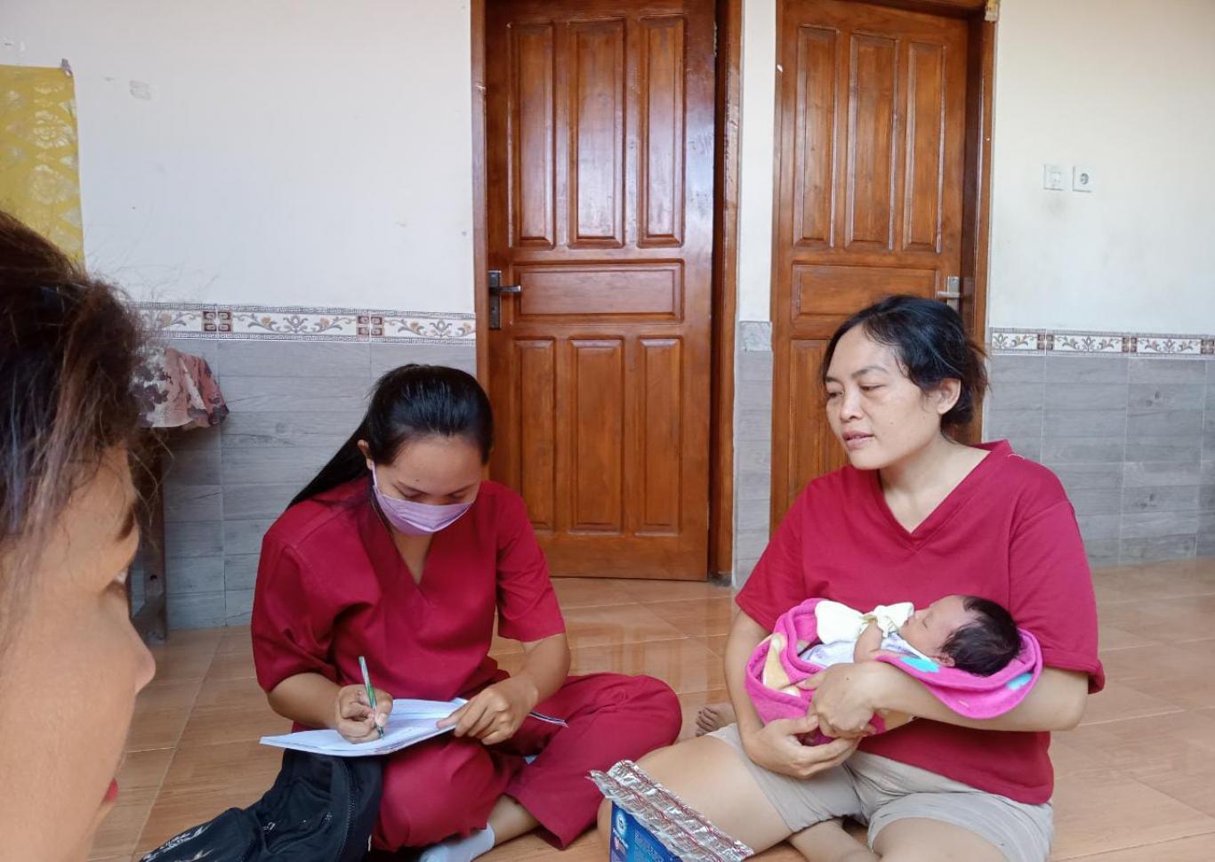 POSYANDU DAN KUNJUNGAN RUMAH IBU NIFAS - Website Desa Bungkulan